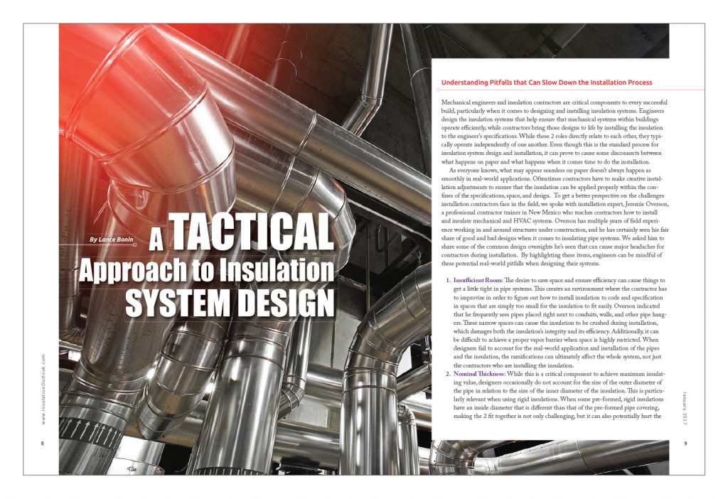 A Tactical Approach to Insulation System Design - Insulation Outlook ...