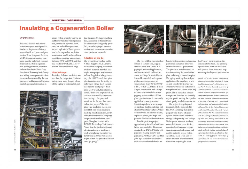 Industrial Case Study: Insulating a Cogeneration Boiler - Insulation ...
