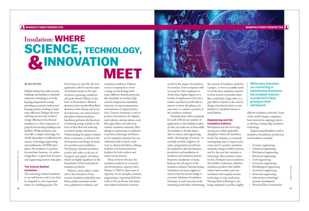 Insulation: Where Science, Technology, and Innovation Meet - Insulation ...