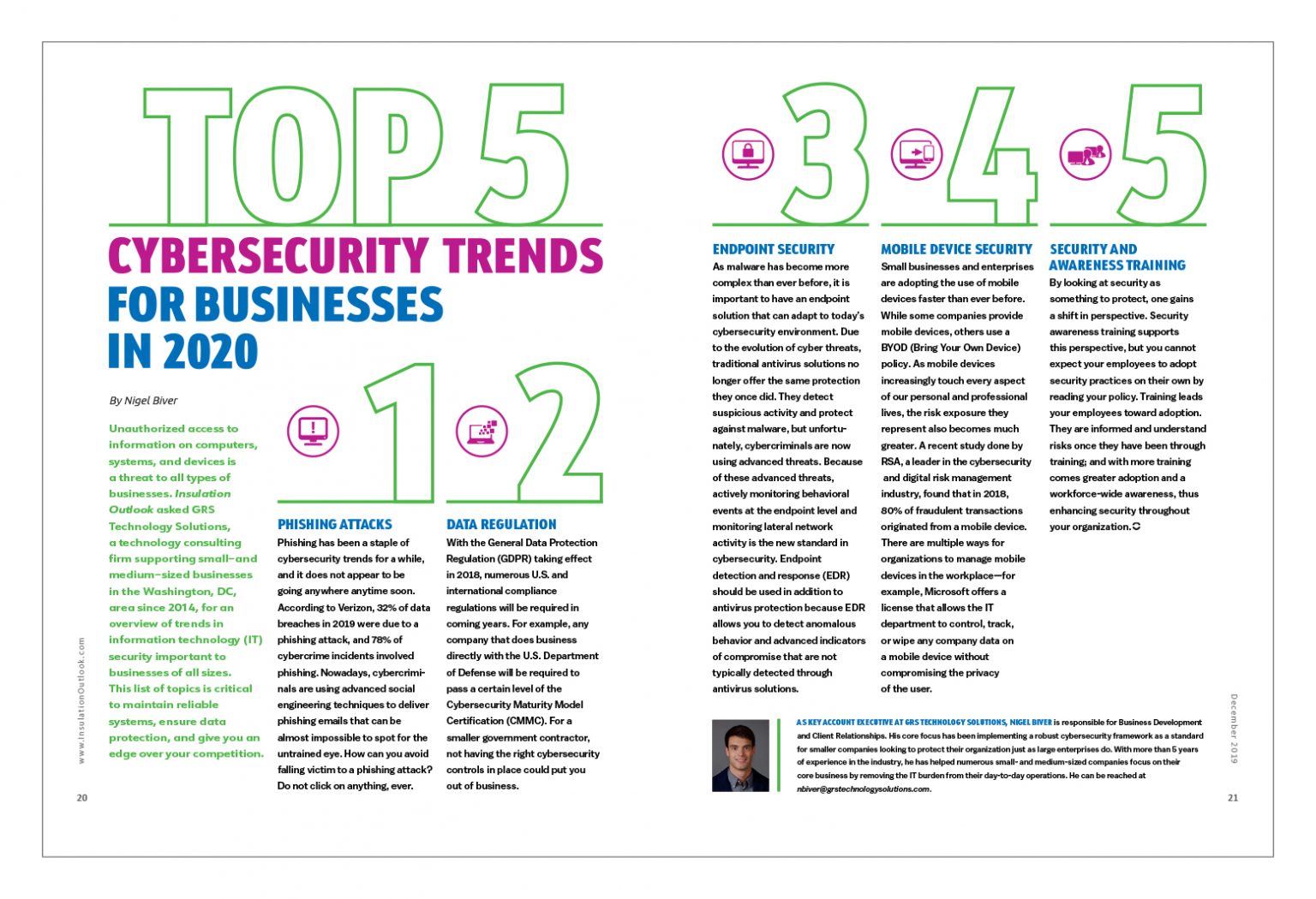 Top 5 Cybersecurity Trends For Businesses in 2020 - Insulation Outlook ...