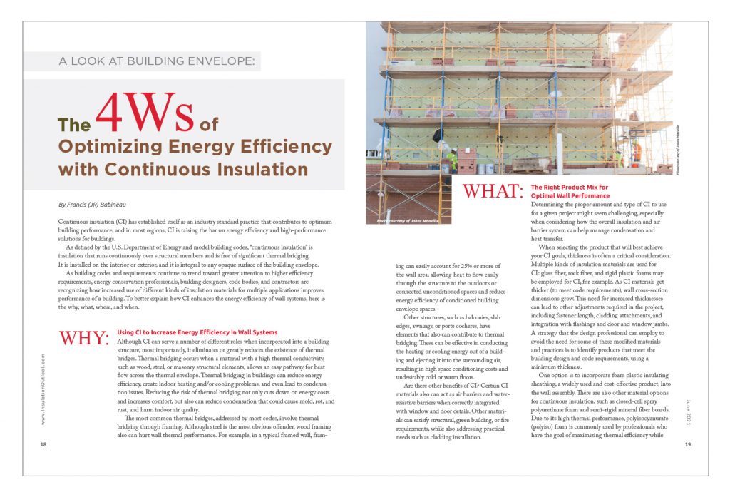 A Look at Building Envelope: the 4Ws of Optimizing Energy Efficiency ...