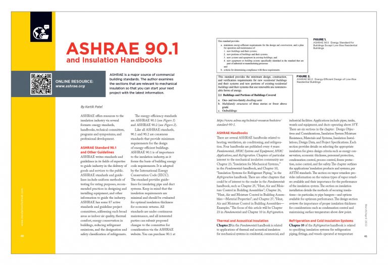 ASHRAE 90.1 and Insulation Handbooks - Insulation Outlook Magazine