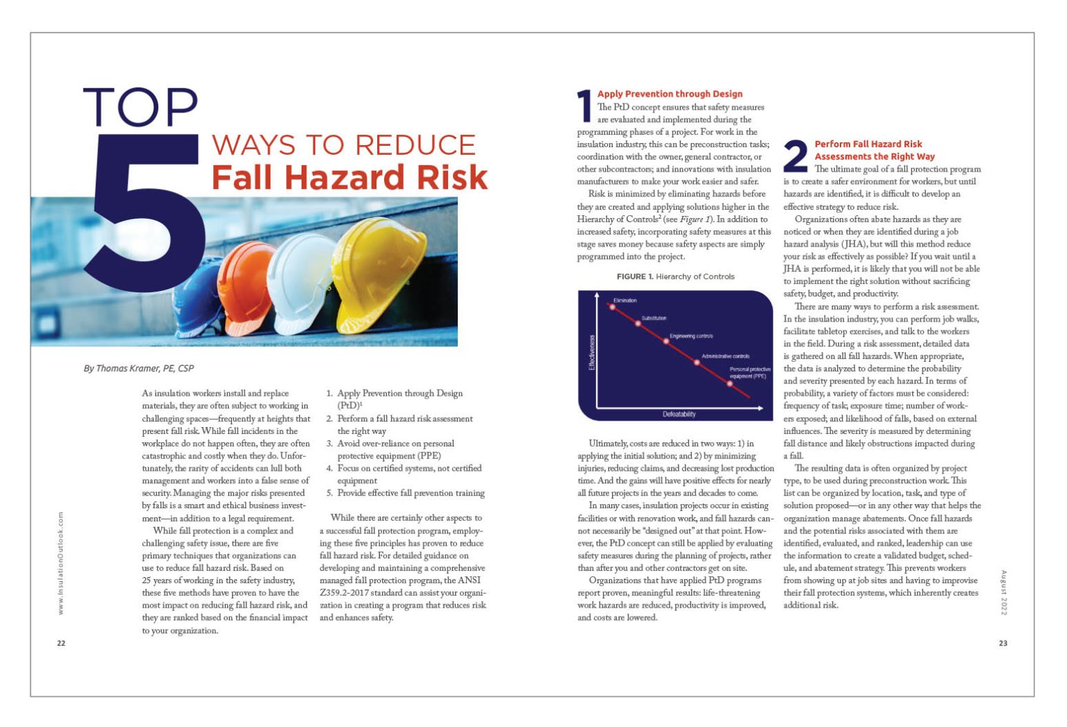 Top 5 Ways to Reduce Fall Hazard Risk - Insulation Outlook Magazine