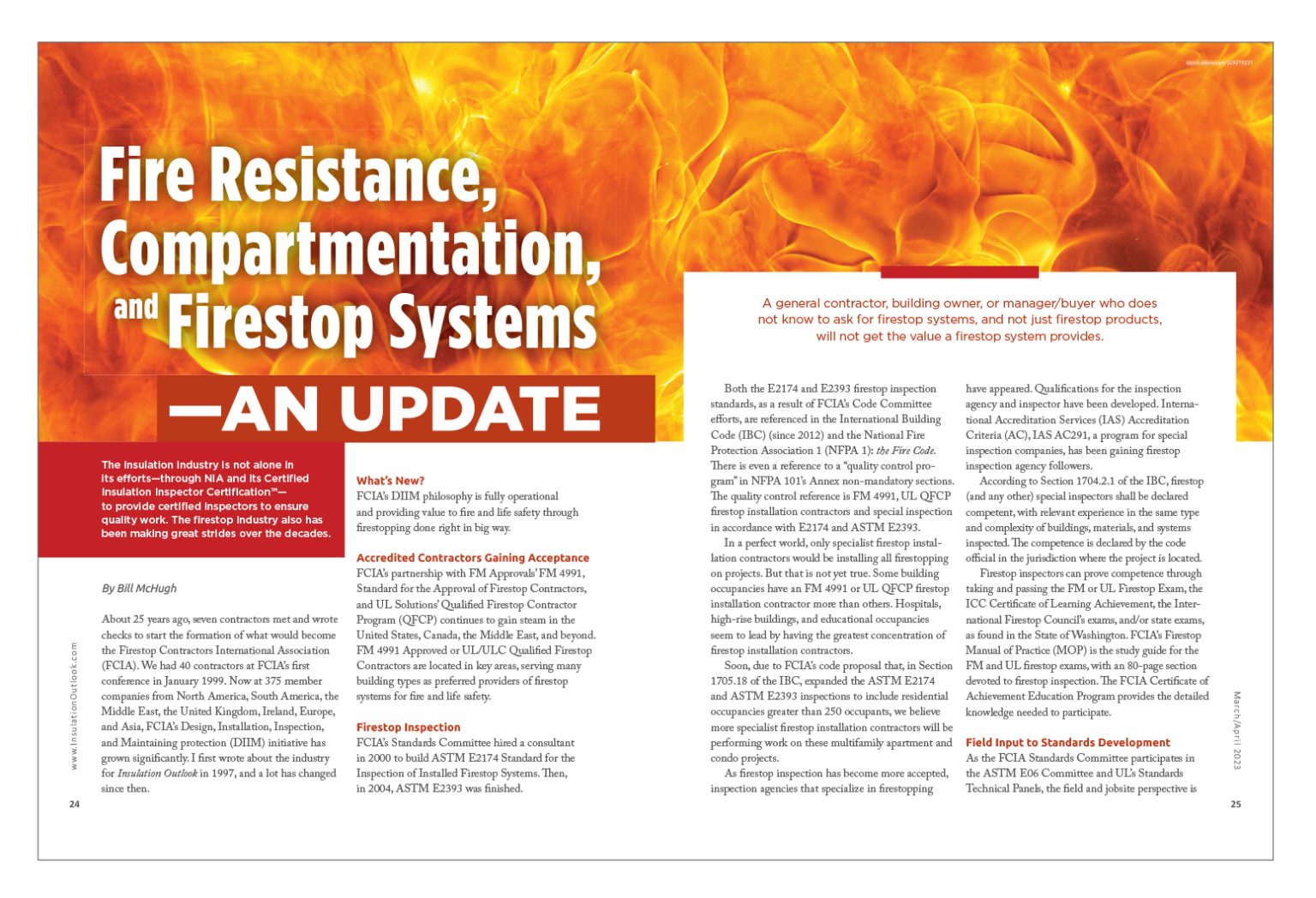 The State of Fire Resistance, Compartmentation, and Firestop Systems ...