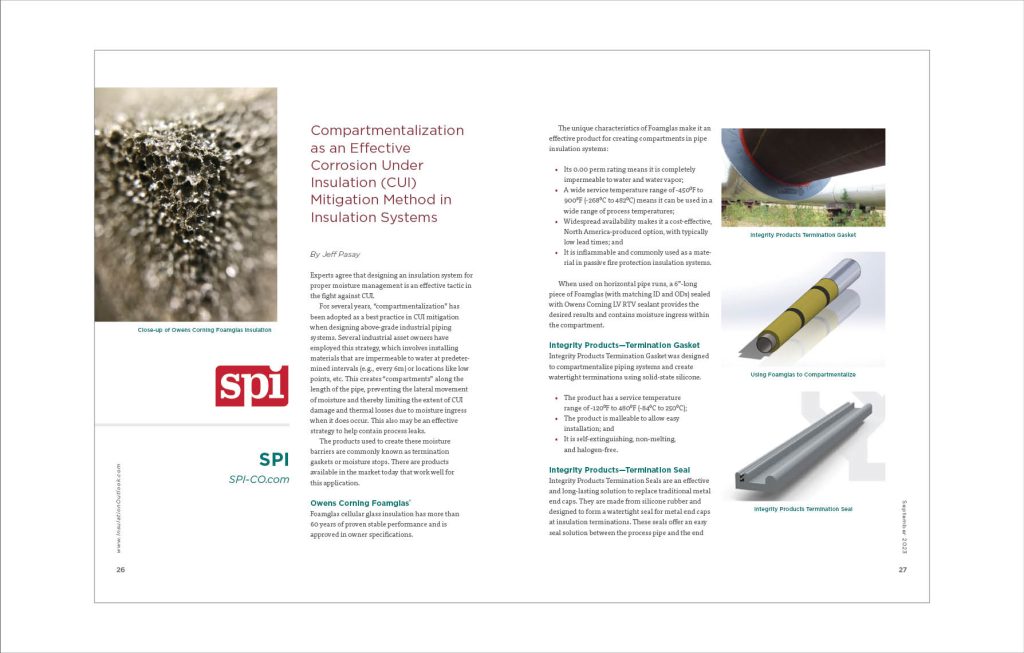 SPI- Compartmentalization as an Effective Corrosion Under Insulation ...