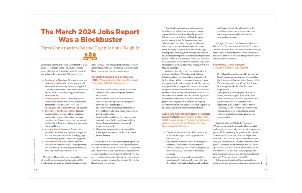 The March 2024 Jobs Report Was a Blockbuster - Insulation Outlook Magazine
