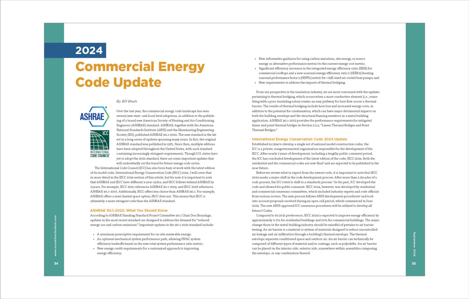 2024 Commercial Energy Code Update - Insulation Outlook Magazine