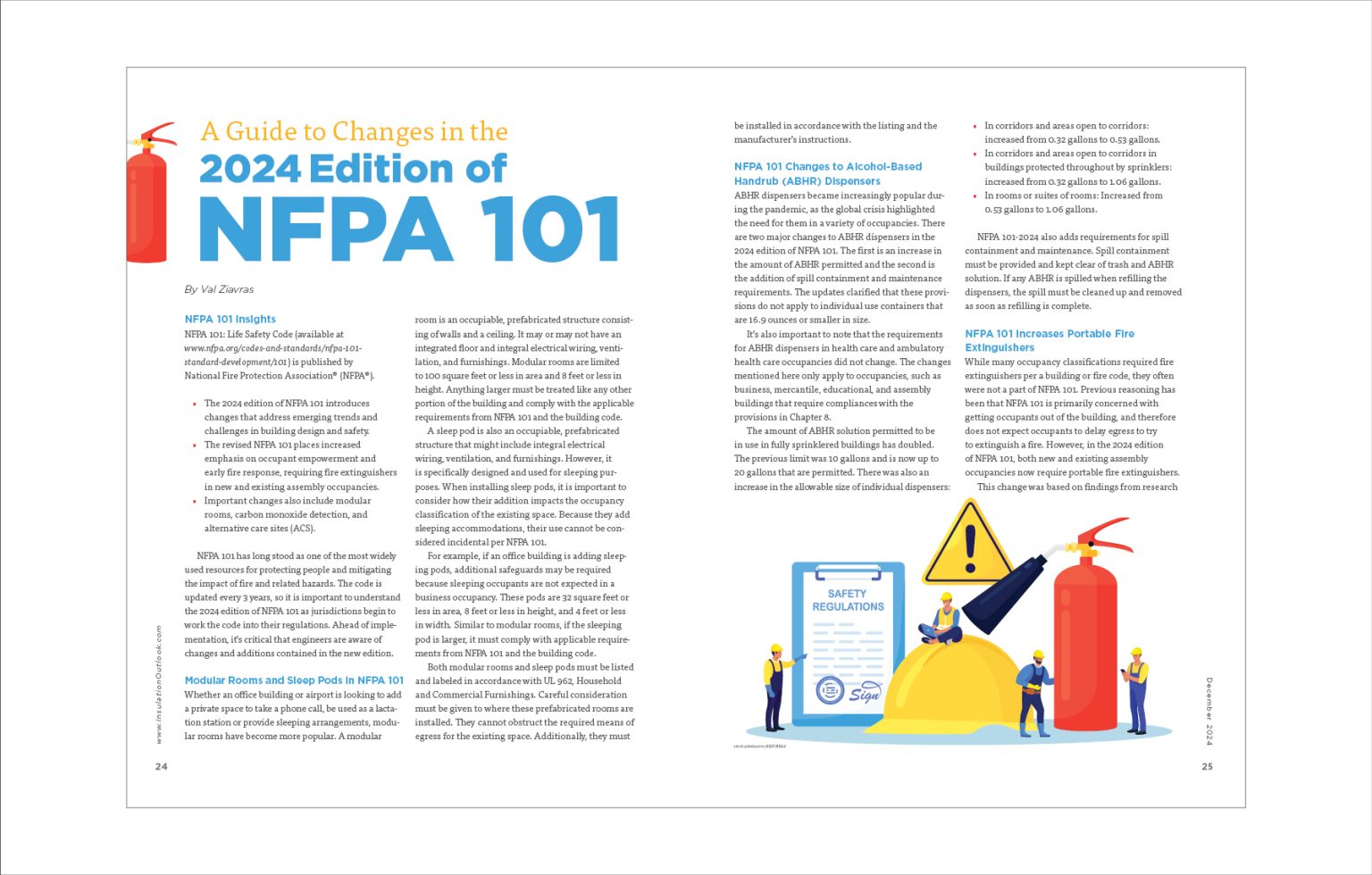A Guide to Changes in the 2024 Edition of NFPA 101 - Insulation Outlook ...