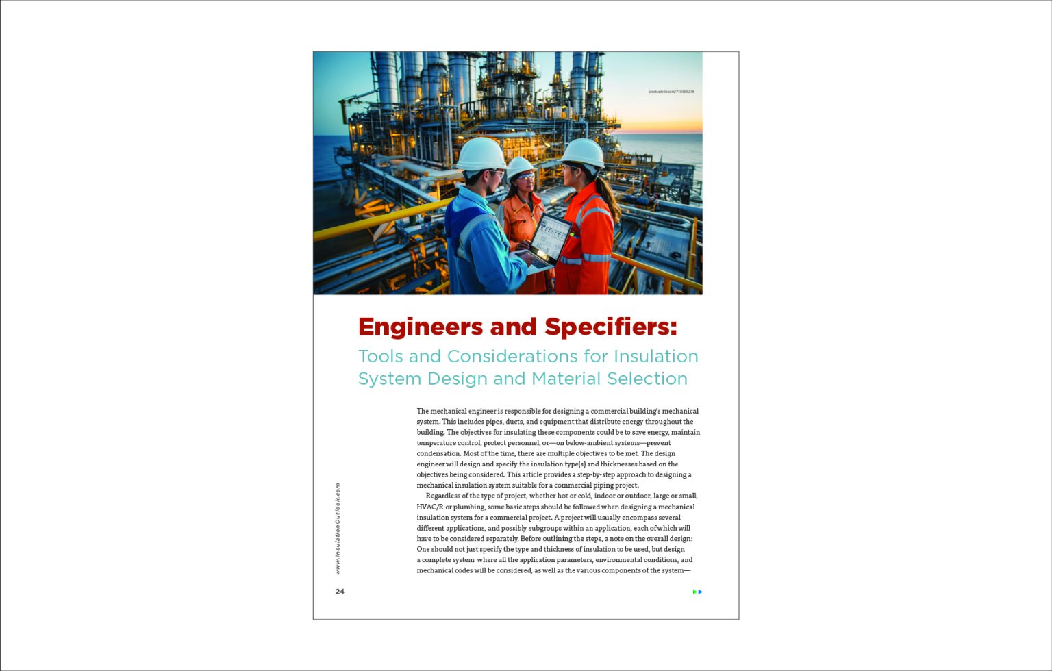 Engineers and Specifiers: Tools and Considerations for Insulation ...