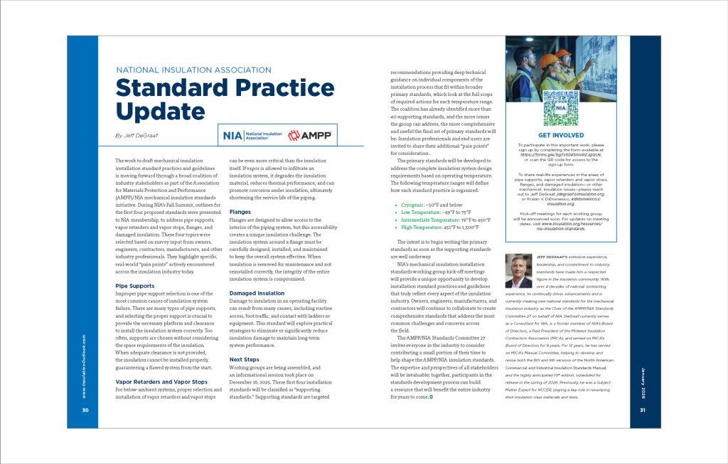 National Insulation Association Standard Practice Update - Insulation ...
